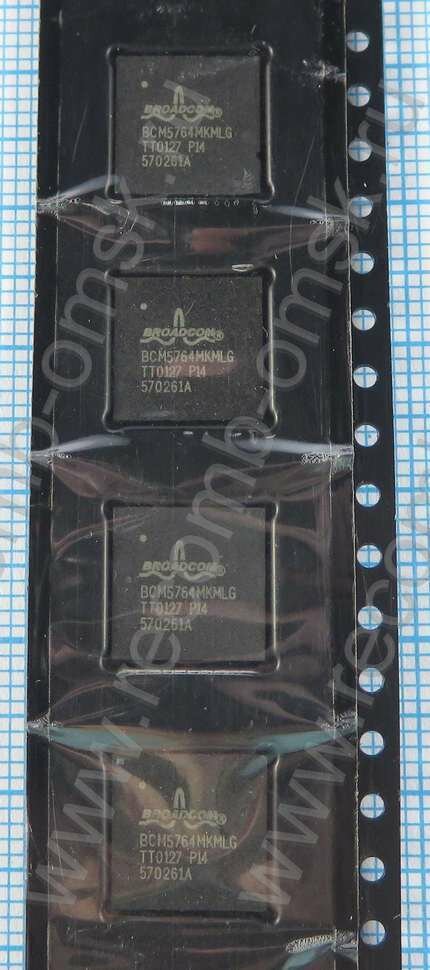 BCM5764 BCM5764MKMLG - PCIe Gigabit ethernet controller — фото 1