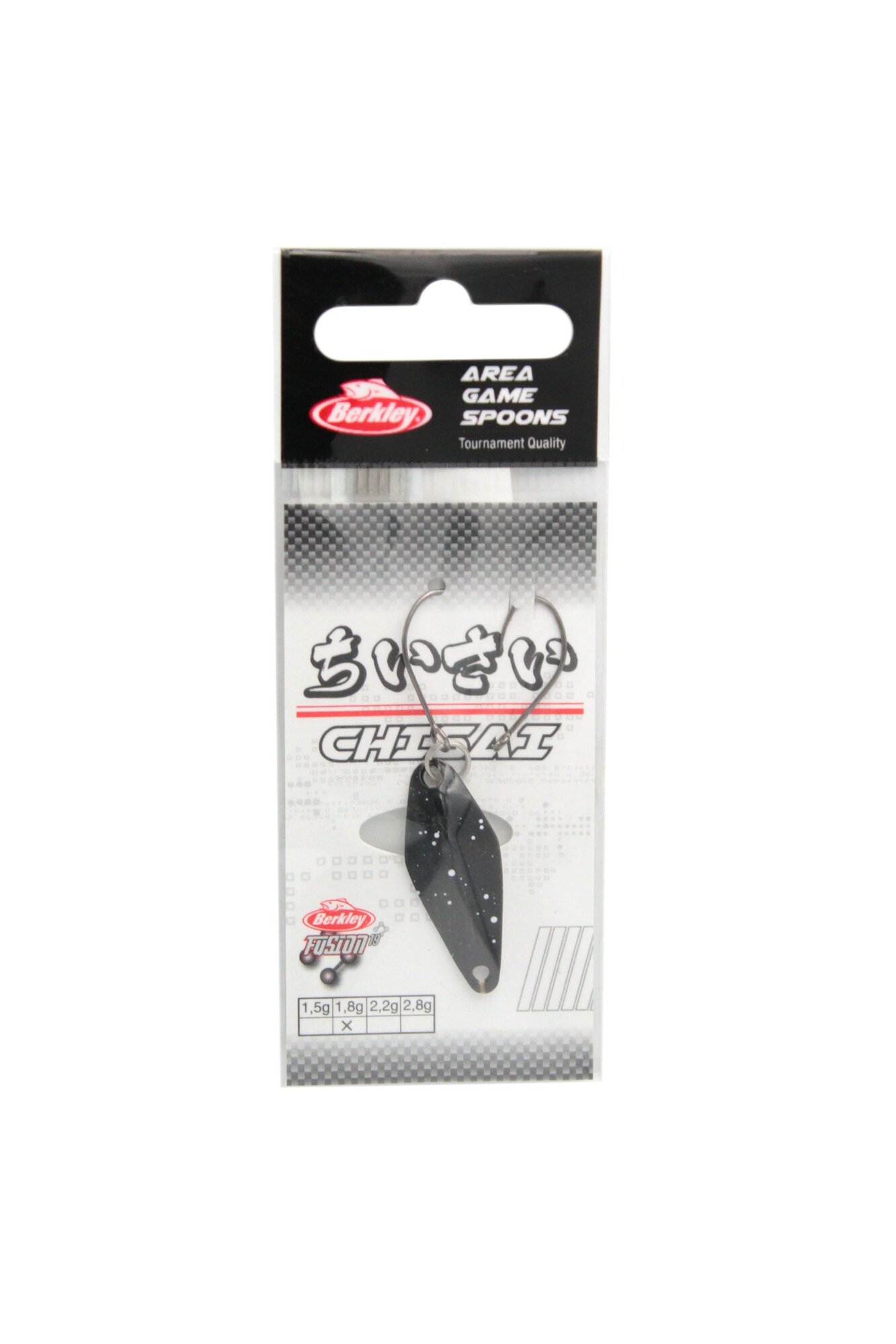 Berkley Ags Chisai 1,8гр White/Black блесна для щуки и окуня на спиннинг дальнего заброса