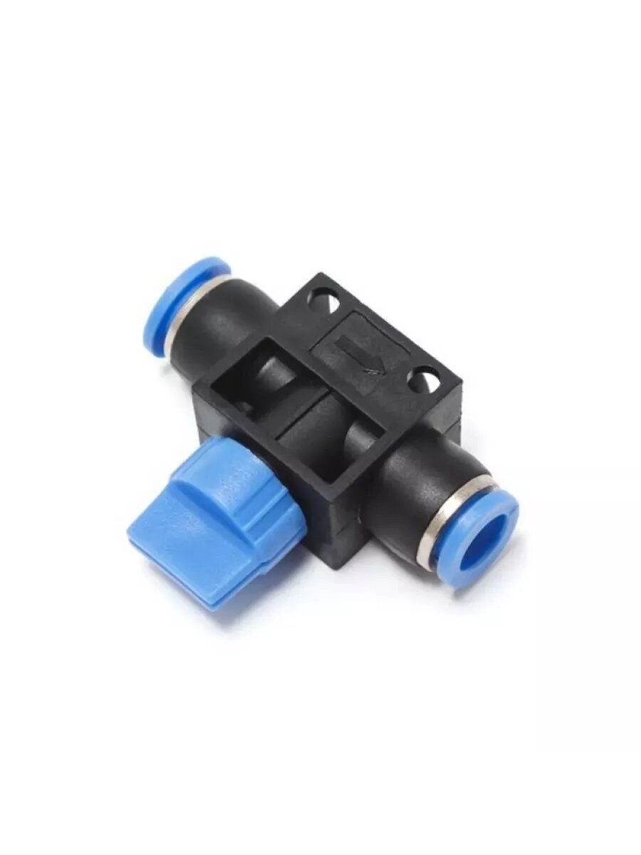 Фитинг для труб 10х10мм с краном