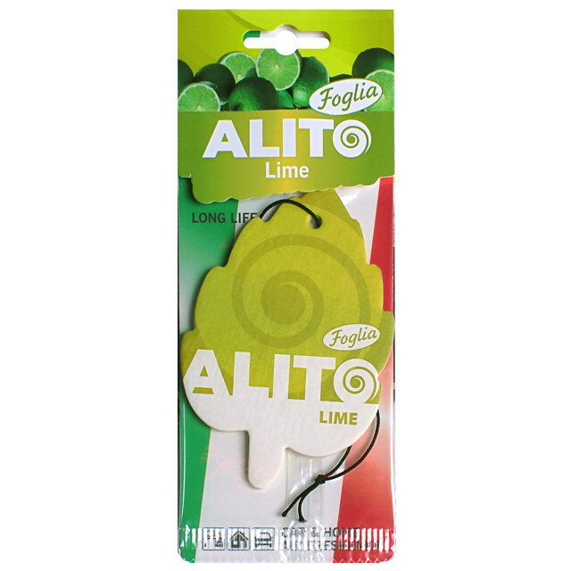 ALITO Foglia Лайм ароматизатор с цитрусовым аккордом для дома и авто