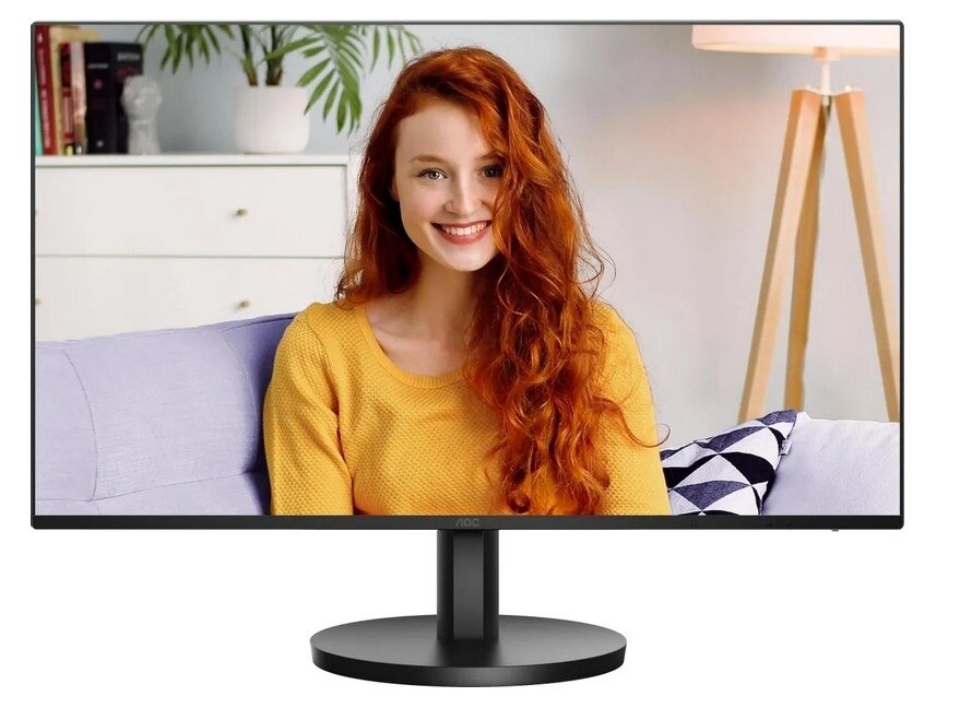 Монитор AOC 23.8" 24B3HA2 Black (IPS, 1920x1080, 100Hz, 1 ms, 178°/178°, 250 cd/m, 20M:1, +HDMI 1.4, +MM)
