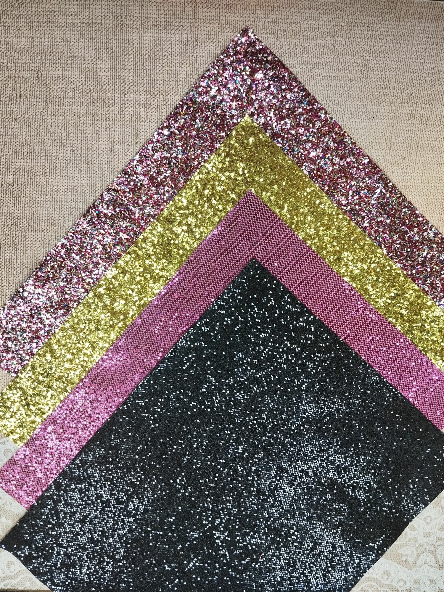 Эко-кожа глиттерная