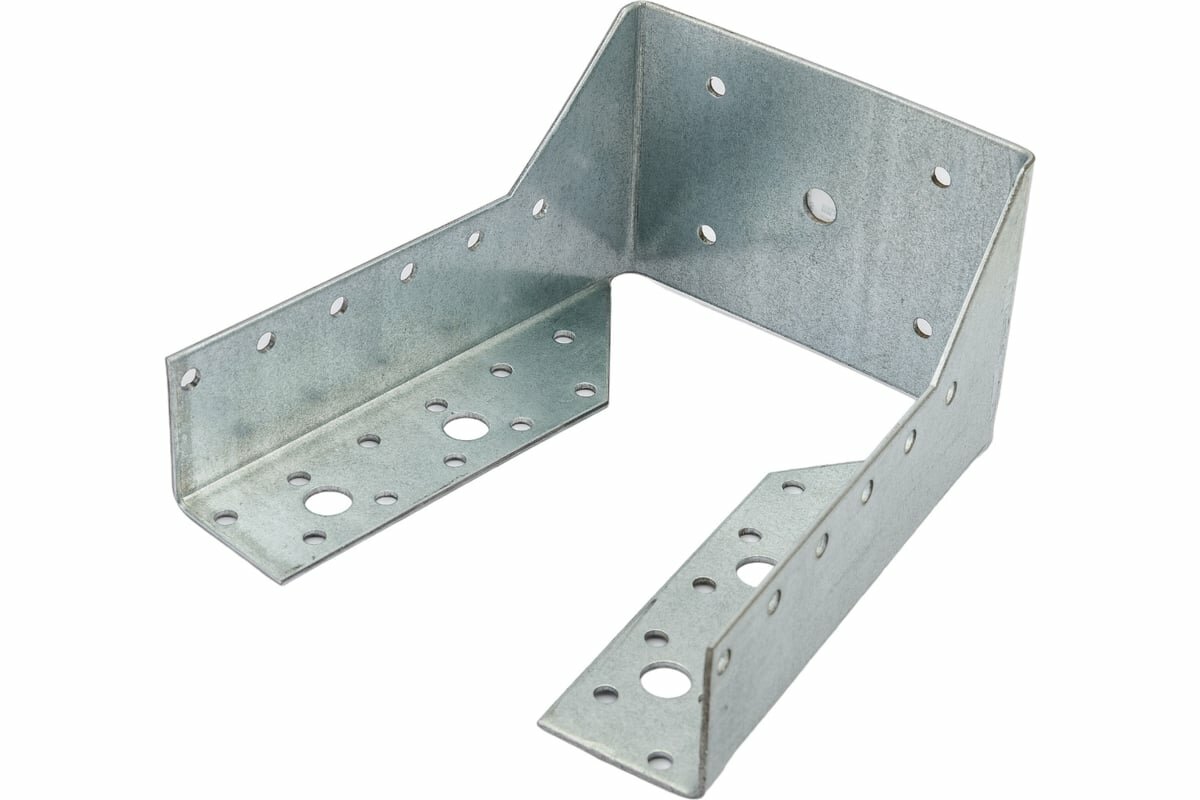 Опора бруса крепко-накрепко 76x100x140x1,8 Z 79282 для монтажа деревянных конструкций