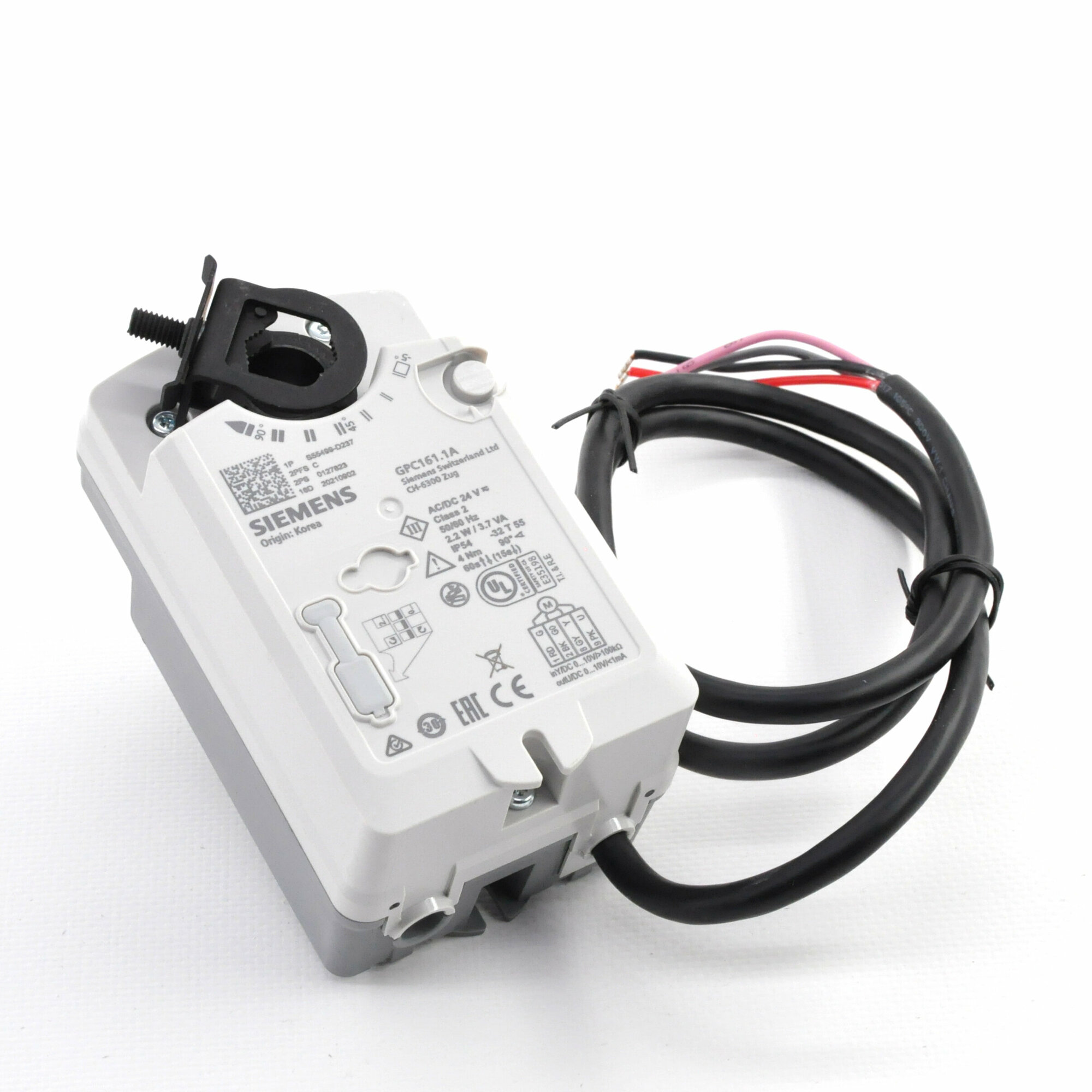 Привод воздушной заслонки SIEMENS GPC161.1A