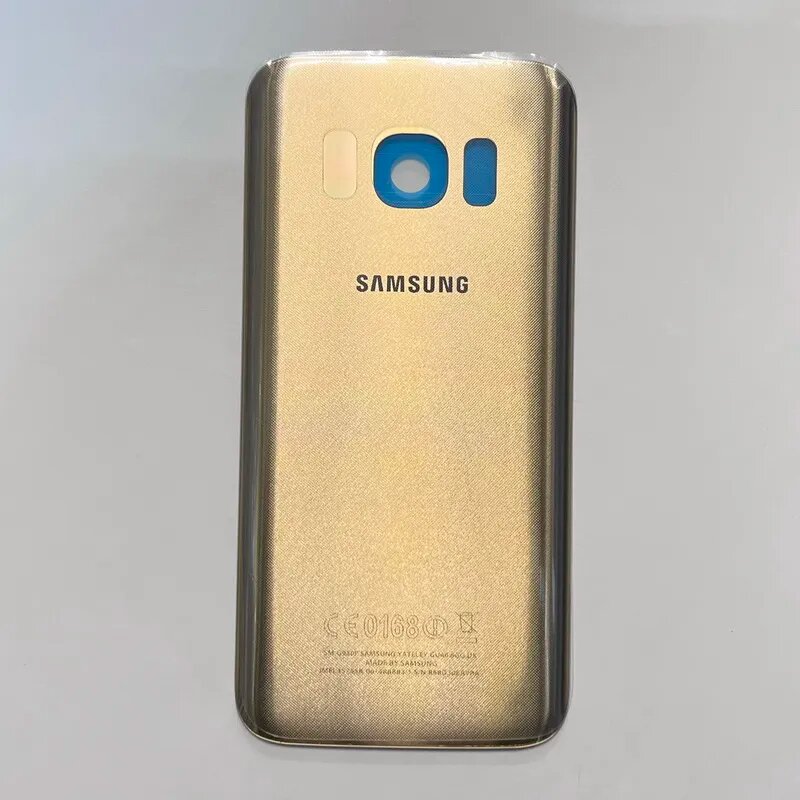 Задняя крышка для телефона Samsung SM-G930 Galaxy S7, цвет золотой, крышка АКБ