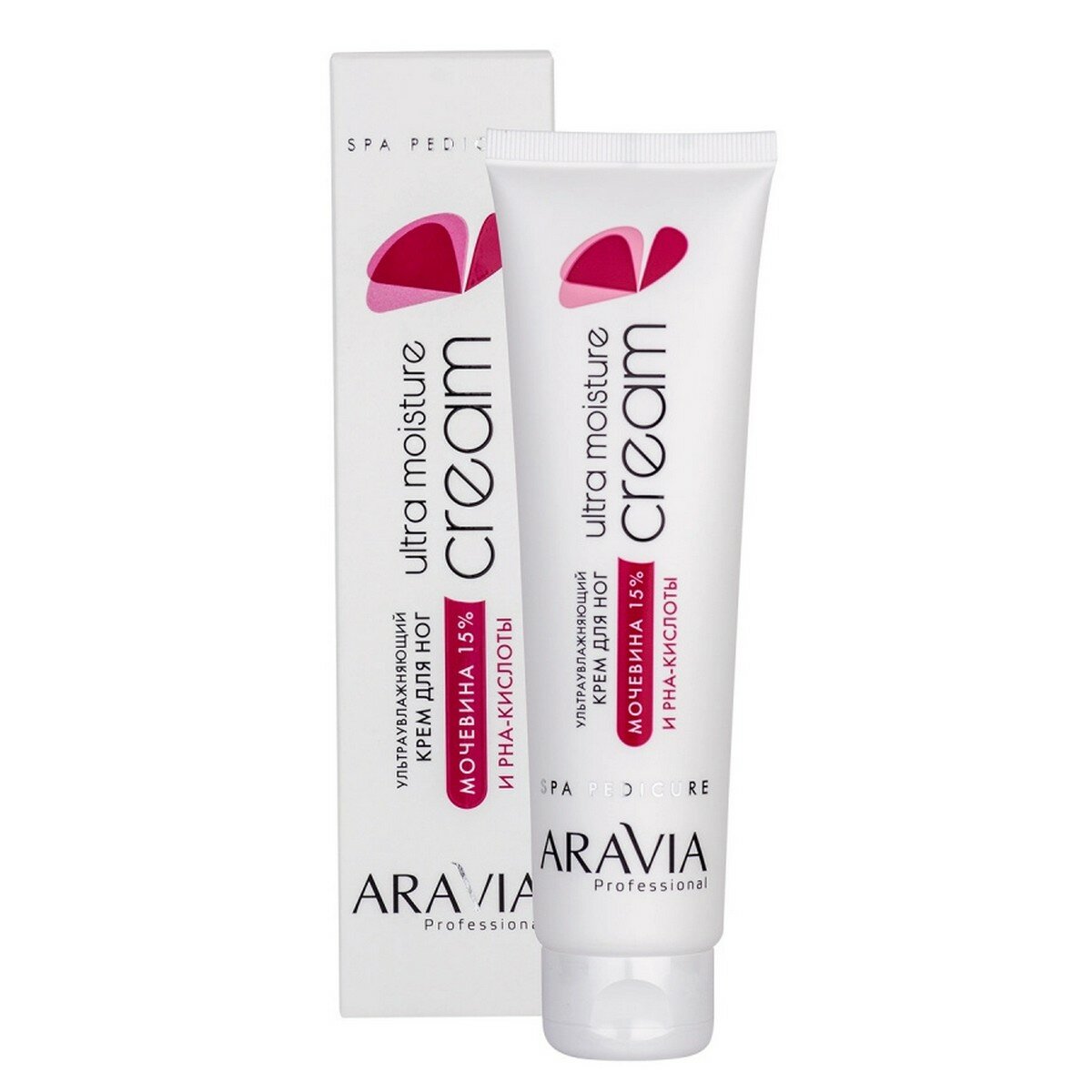 Aravia Крем для ног ультраувлажняющий с мочевиной(15%) и PHA-кислотами / Ultra Moisture Cream, 100 мл
