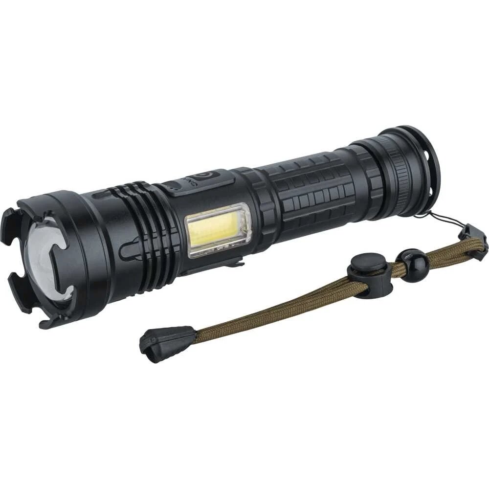Фонарь Navigator NPT-P06-ACCU алюминиевый профиль, 1P70, 20Вт+1COB 2Вт, li-ion 2Ач 29384 93875