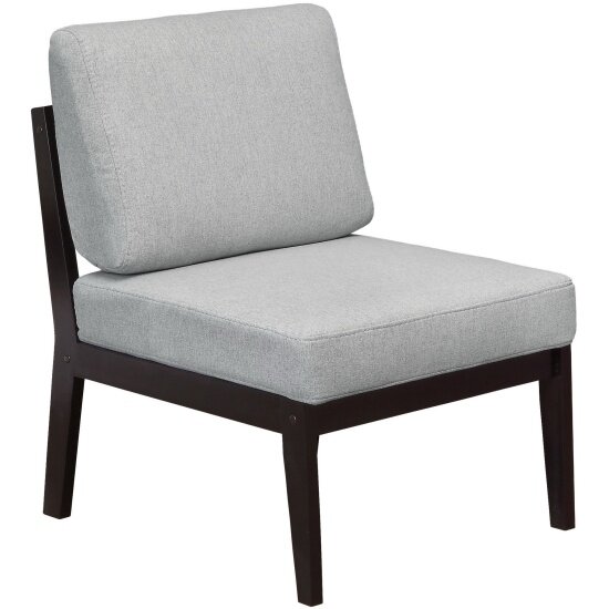 Кресло Мебелик Массив ткань серый, каркас венге tlnt3734518301