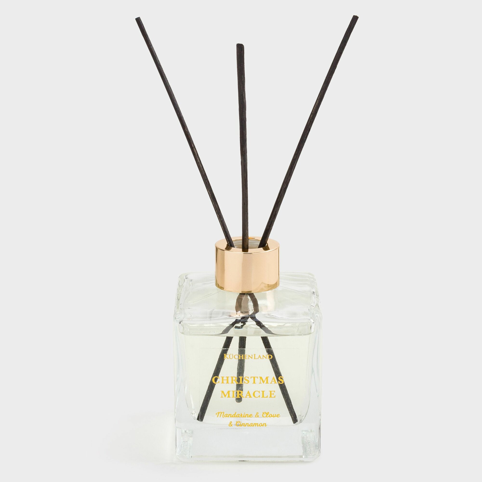 (НГ)Ароматический диффузор, 150 мл, Mandarine, Clove & Cinnamon, Winter miracle