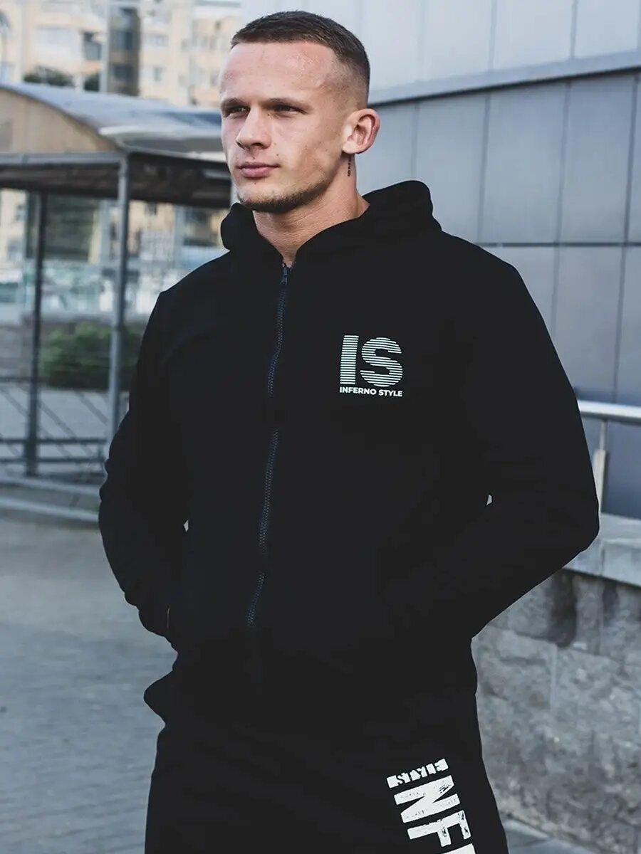 Толстовка Толстовка на молнии INFERNO style Т-001-000