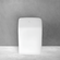 Перечница белая из фарфора CAMEO SQUARE ACCESSORY 710-34P, 40х40х53 мм