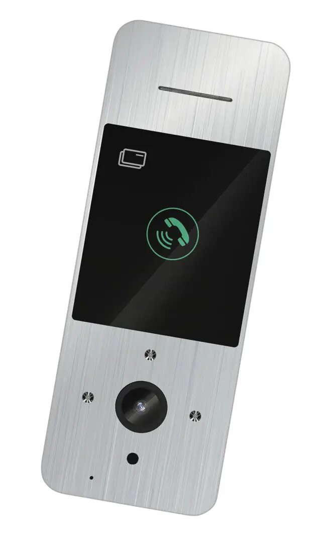 Вызывная видеопанель Skybeam 94221-K-1080P антивандальная цвет серый/черный