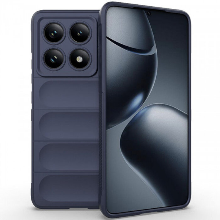 Flex Silicone Противоударный чехол для Xiaomi Mi 14T Pro с защитой камеры и микрофиброй