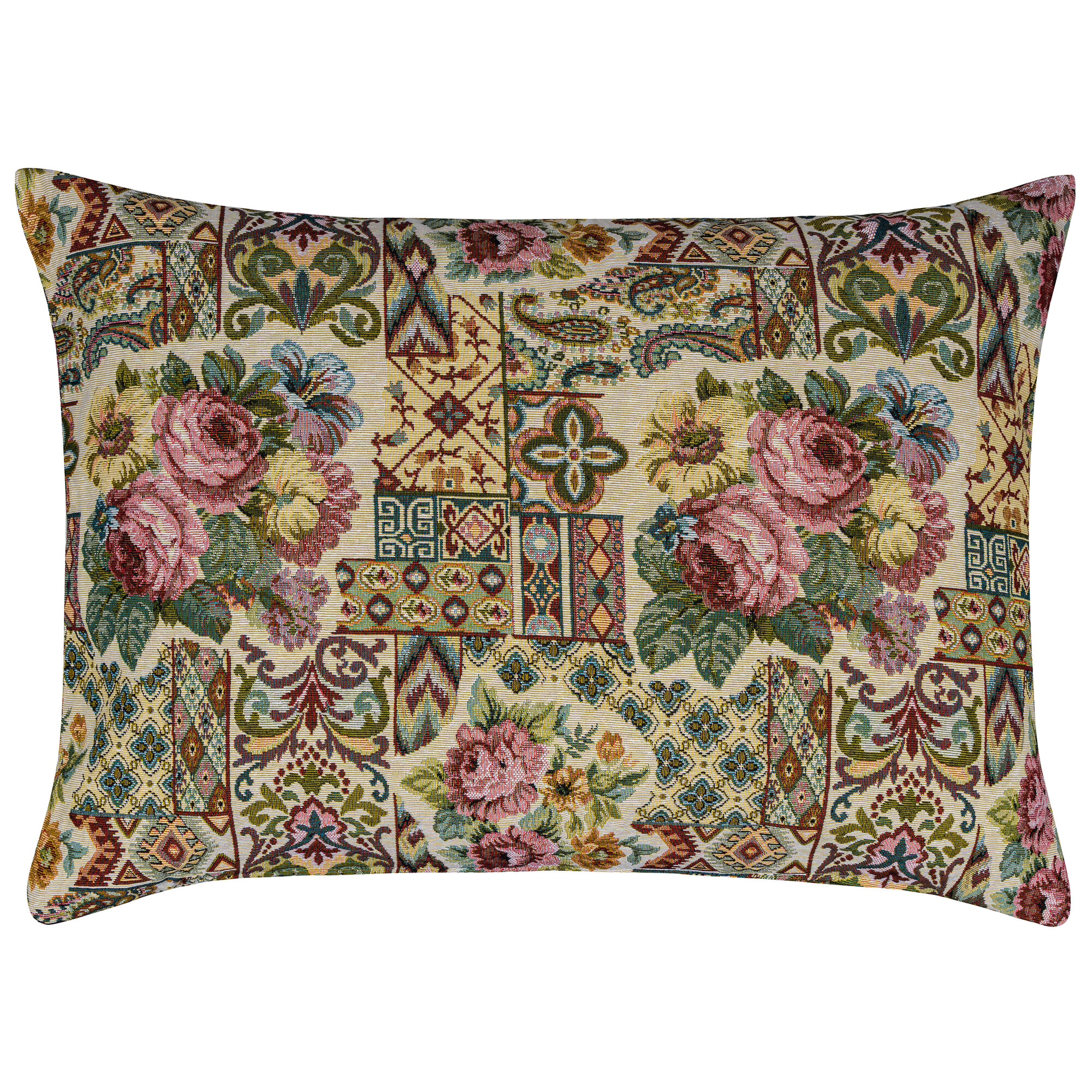 Декоративная наволочка 50x70 см. гобеленовая, про-во Италия, на молнии