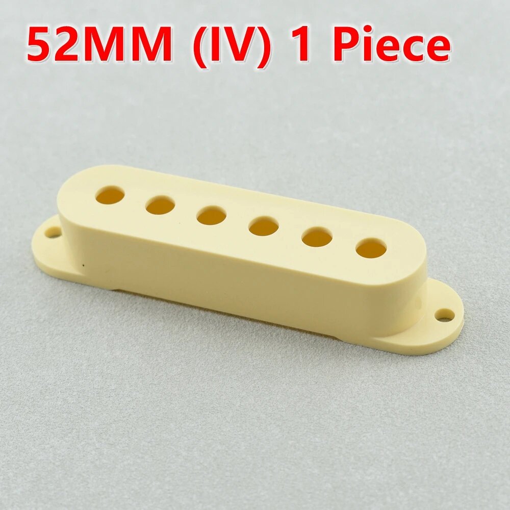 Крышка для звукоснимателя Guitarfamily 50/52 мм Светло-желтый, 52MM (IV) 1 Piece