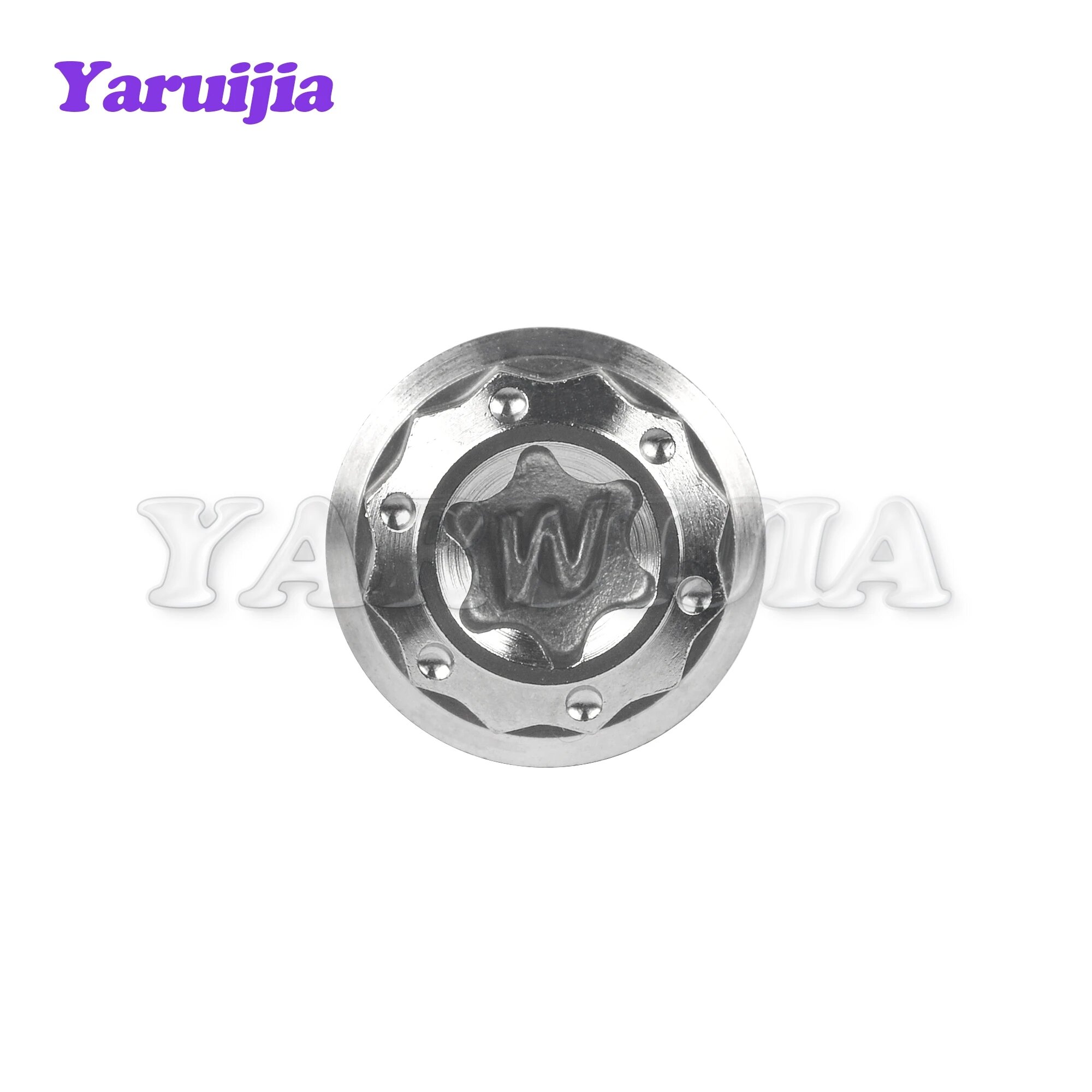 Титановые болты Yaruijia M6/M8x10~80 мм для велосипедов и мотоциклов M8, Titanium, 25mm