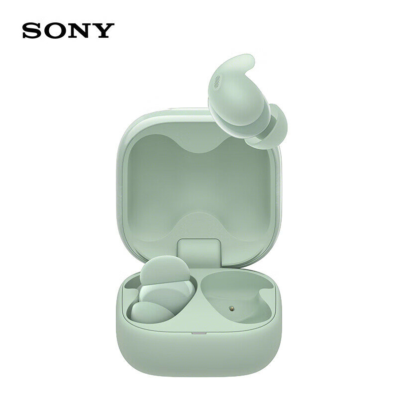 Беспроводные наушники SONY (SONY) LinkBuds Fit Green Hi-Res Comfortable Noise Cancelling True Wireless Earbuds, цвет green