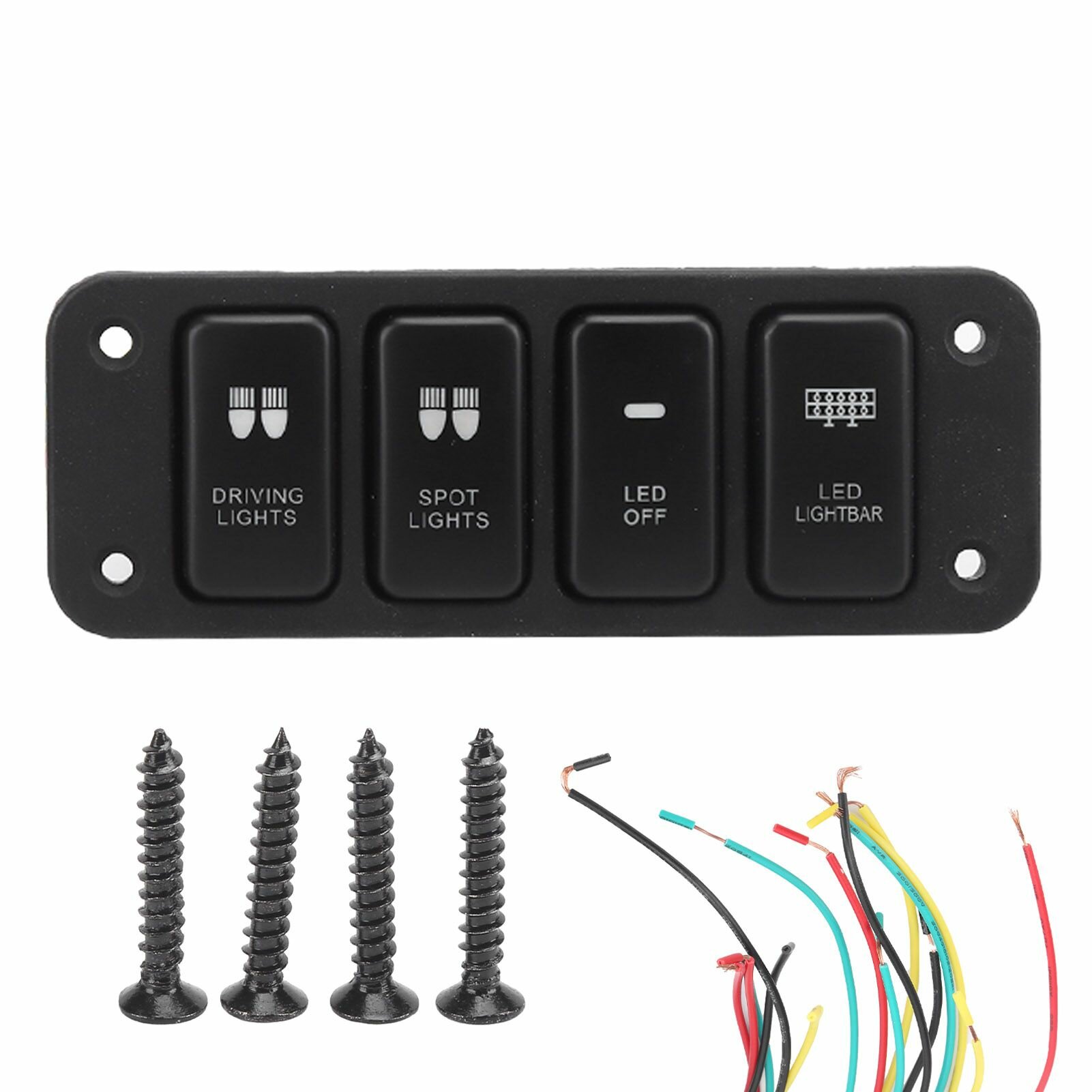 4-кнопочная LED панель управления дальним светом 12V для Hailax