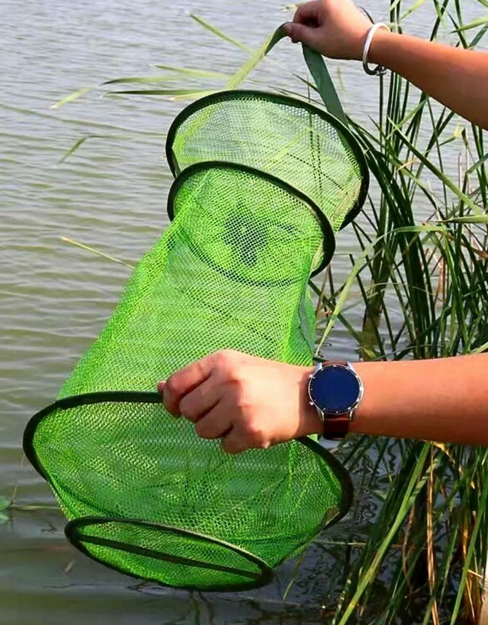 Садок сетчатый сачек