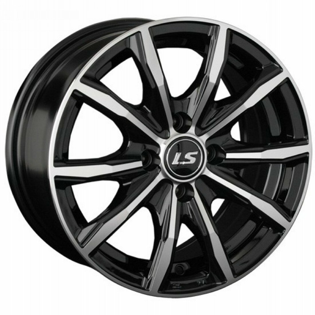 Колесный диск LS 786 6x16 4x100 ET41 60,1 BKF литой для автомобиля
