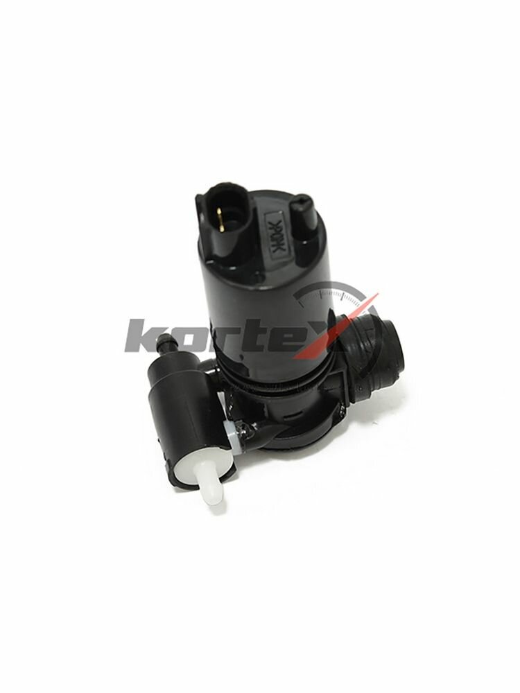 Насос омывателя Kortex KWM020, для Nissan Juke F15, металл, пластик, черный