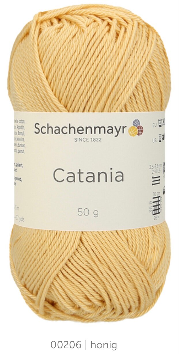 Catania /Катания/ пряжа Schachenmayr Originals, MEZ, 9801210 (00206, honig (мед), желтый)