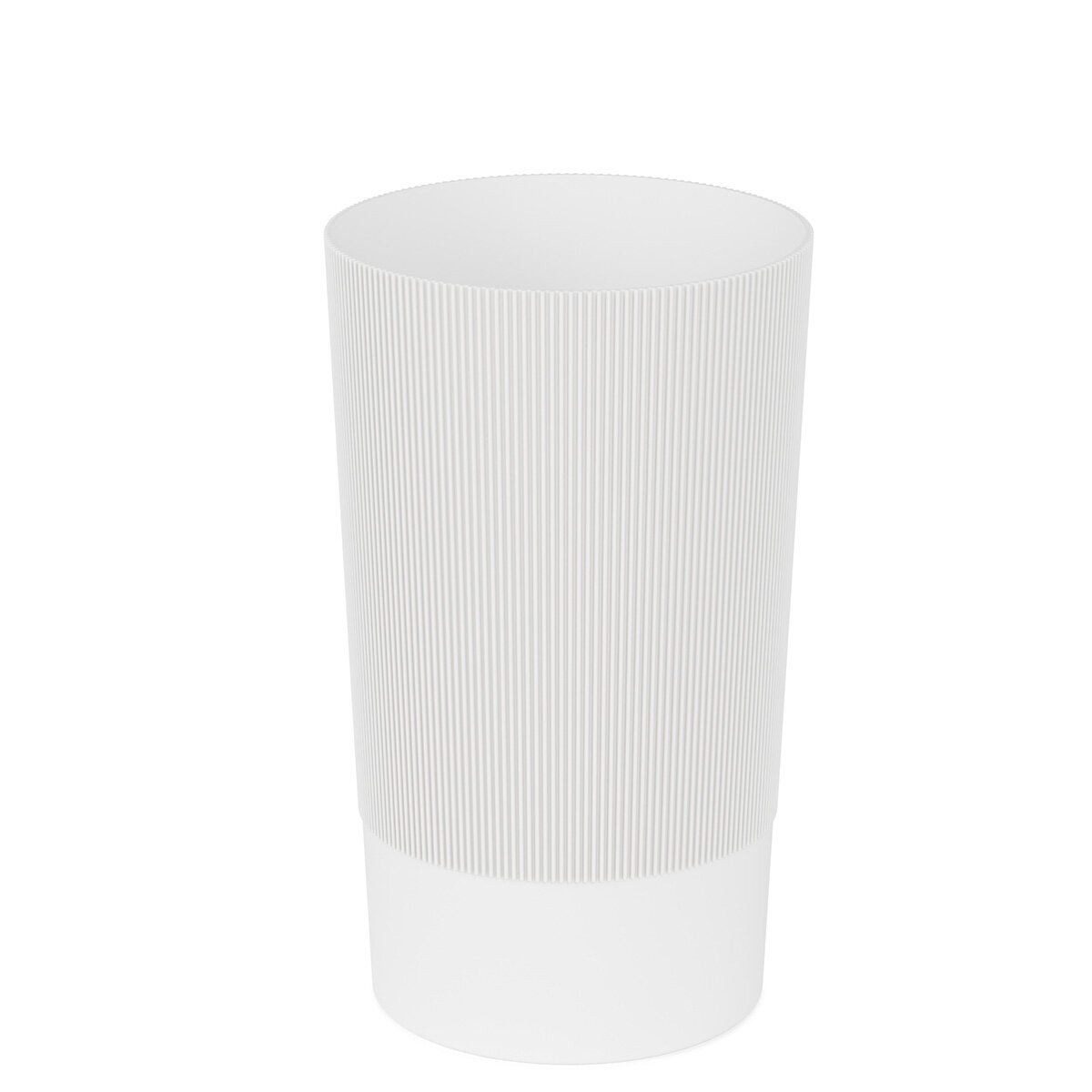 Ваза для цветов под срезку Альтернатива Версаль, пластиковая, 34 см