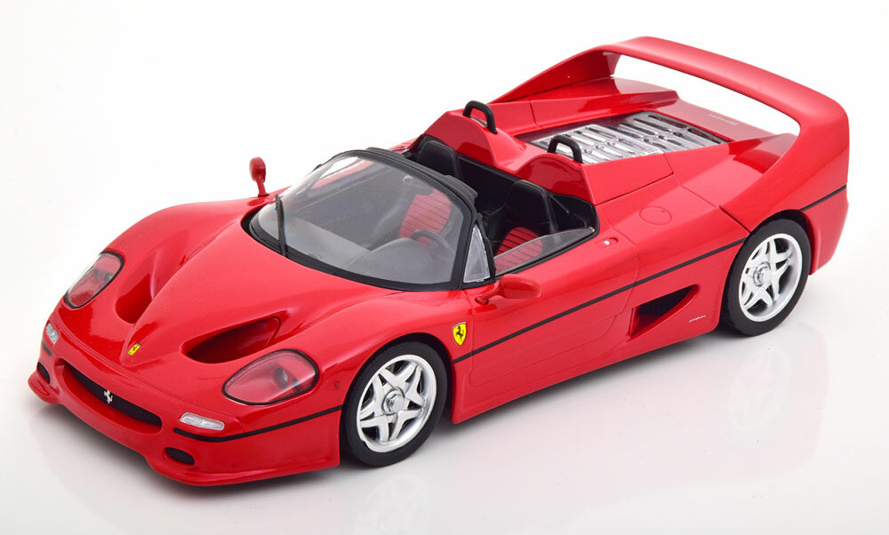Модель коллекционная KK-SCALE Ferrari F50 convertible open 1995 red / феррари Ф50 кабриолет красный