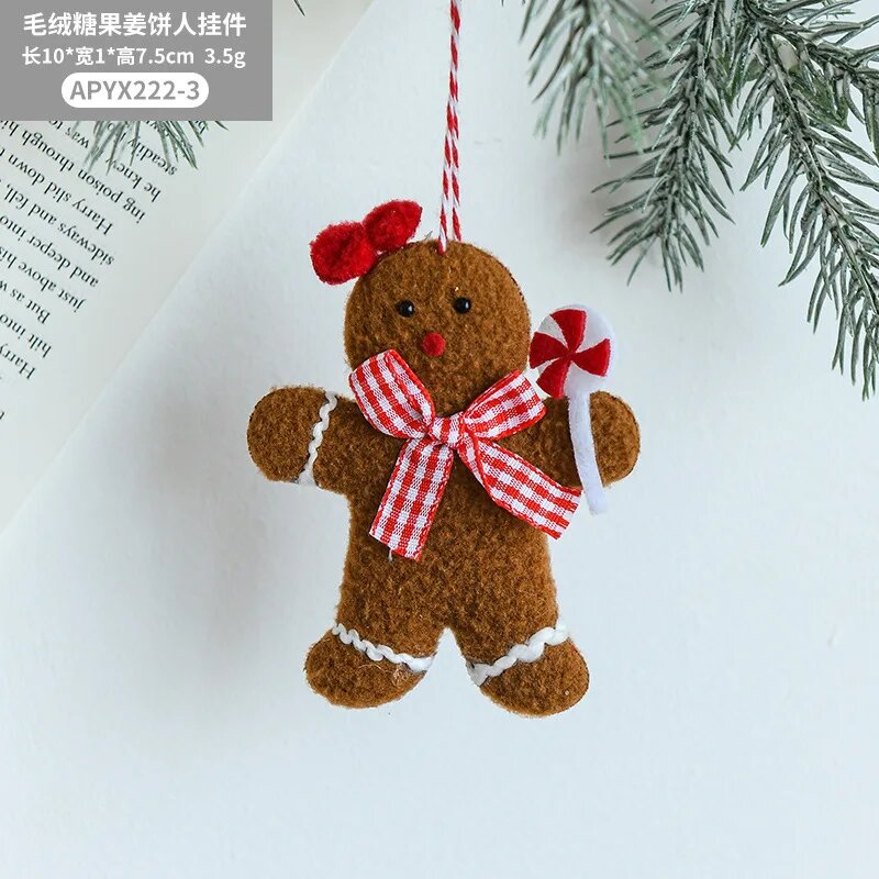 Рождественские куклы с пряничным человечком C