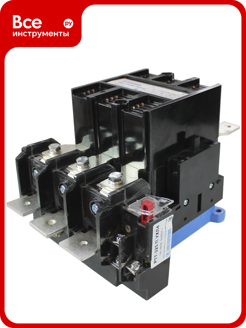 Электромагнитный пускатель Электротехник ПМ12-160200 УХЛ4 В, 380В/50Гц, 2з и2р, 160А, нереверсивный, с реле