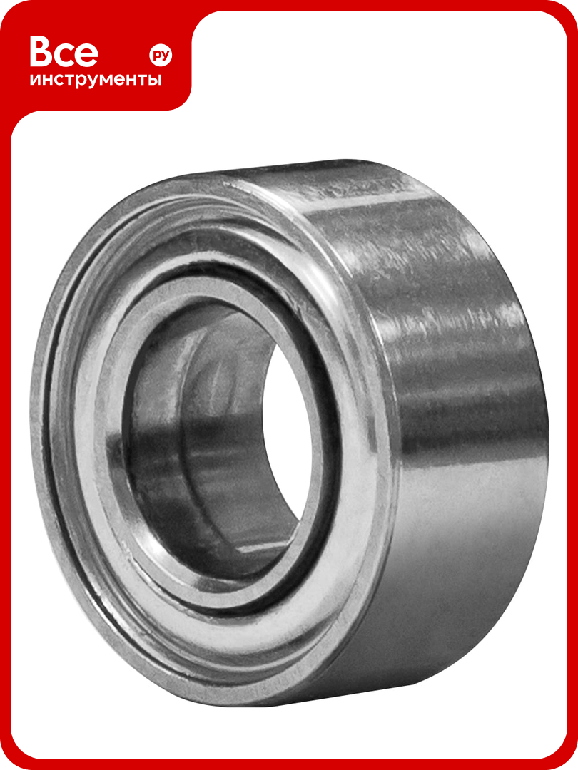 Подшипник для фрез 9,5x4,8x4 мм vertextools 3537-095, 9.5мм, 4.8мм