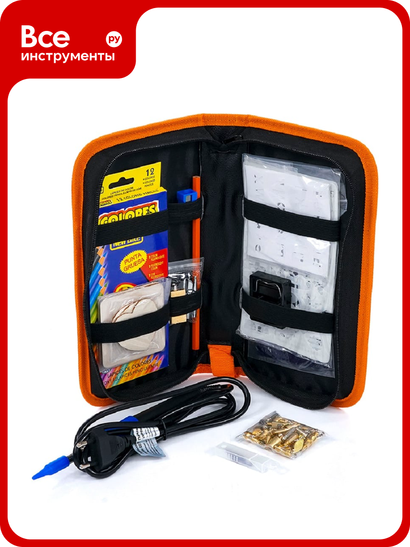 Набор, Verdo, для выжигания по дереву Verdo SE7101 SE710100, дерева, пирографии