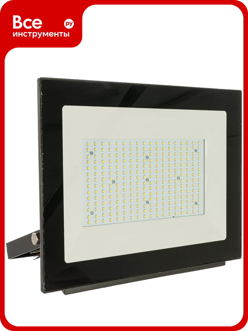 Светодиодный прожектор Uniel ULF-F20-200W/4000K IP65 195-250В BLACK UL-00005158 для питания светодиодных систем