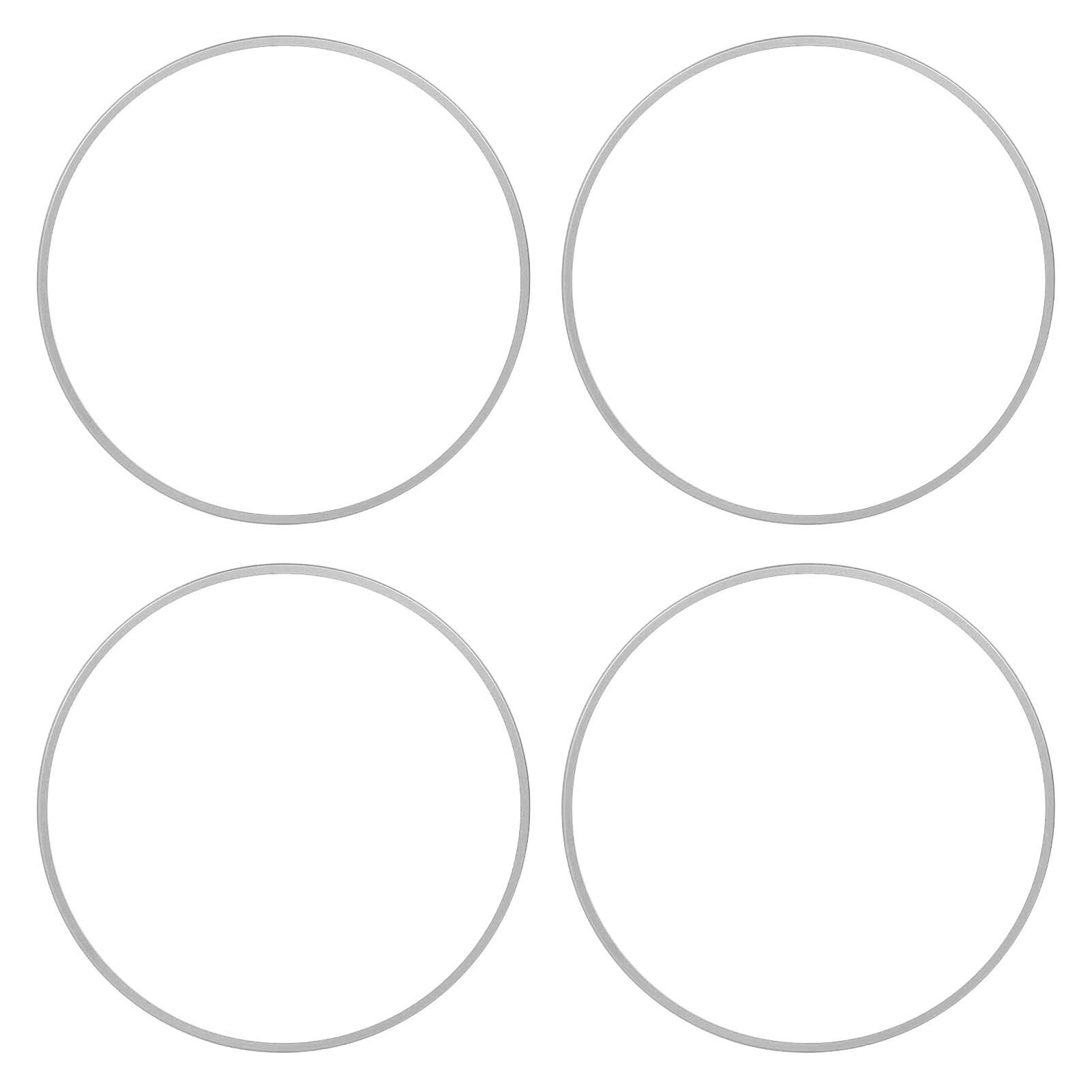 4pcs 18 -дюймовый колесный обод защищен защиты против царапин