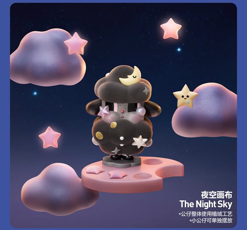 POP MART Crybaby Series Crying To The Moon Кукла Слепая коробка Игрушка Симпатичная аниме-фигурка Украшение Таинственная коробка Модель Куклы Подарок на день рождения