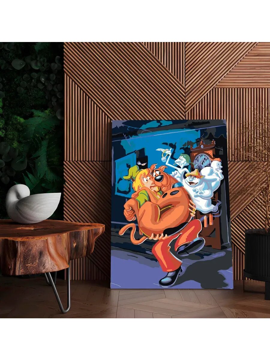 Картина по номерам Скуби-Ду-приведения