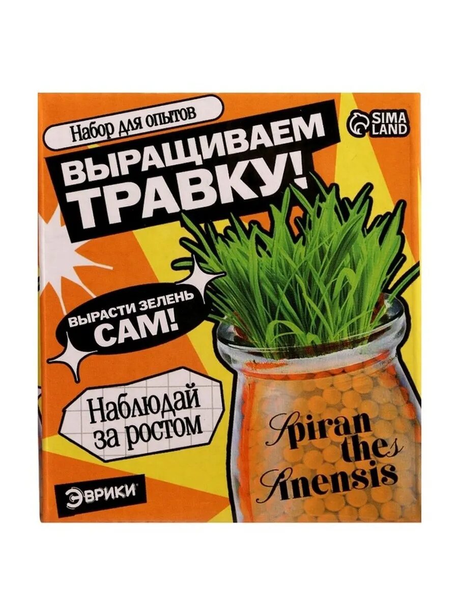 Набор для выращивания травы дома
