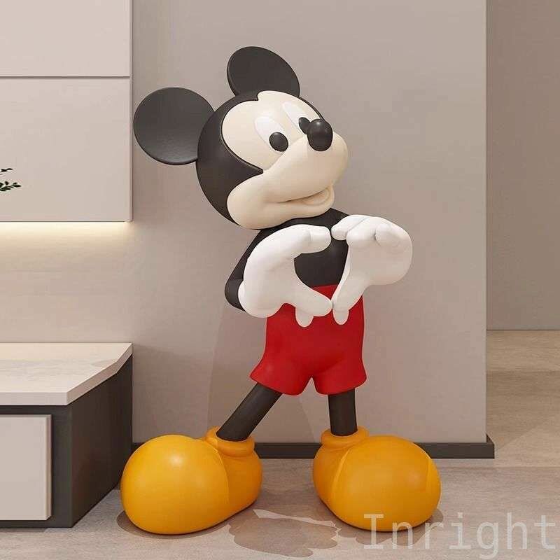 Большая фигурка Микки Маус 30 см (фигура для сада) Mickey Mouse.