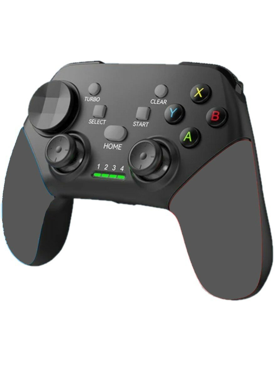 Беспроводной джойстик для ПК / PS3 / PS4 / Android / Switch (Full Black)