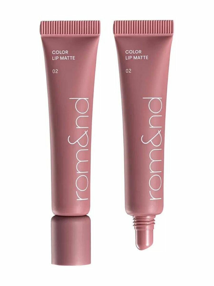 ROM&ND Помада для губ Color Lip Matte жидкая матовая, 8 мл, 02 Hush Grape