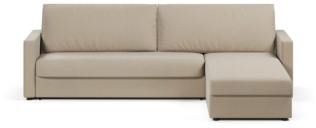 Угловой диван-кровать Дублин, 217х149х88 см, механизм Дельфин, диван большой, с ящиком для белья