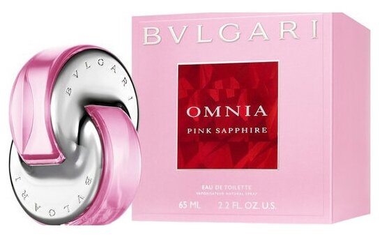 Bvlgari, Omnia Pink Sapphire, 65 мл, туалетная вода женская