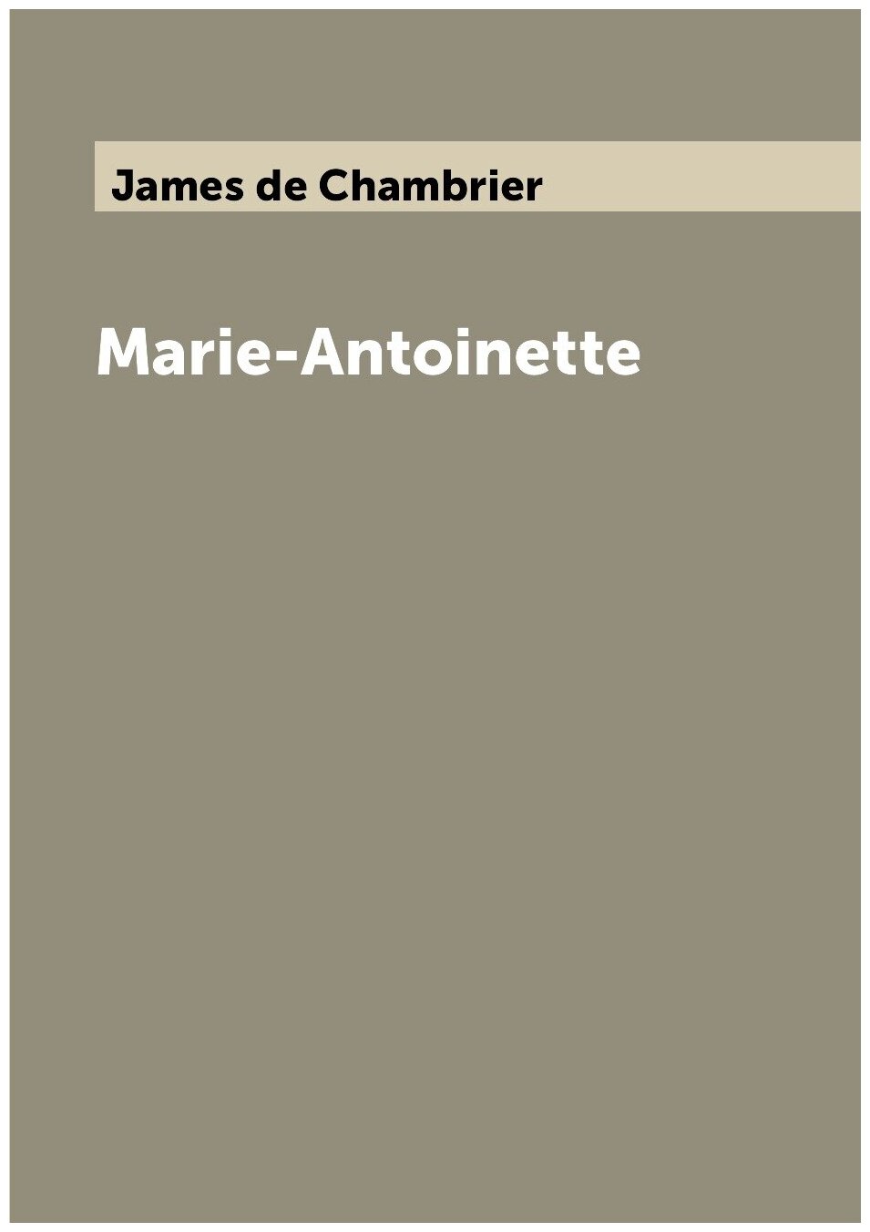 Marie-Antoinette