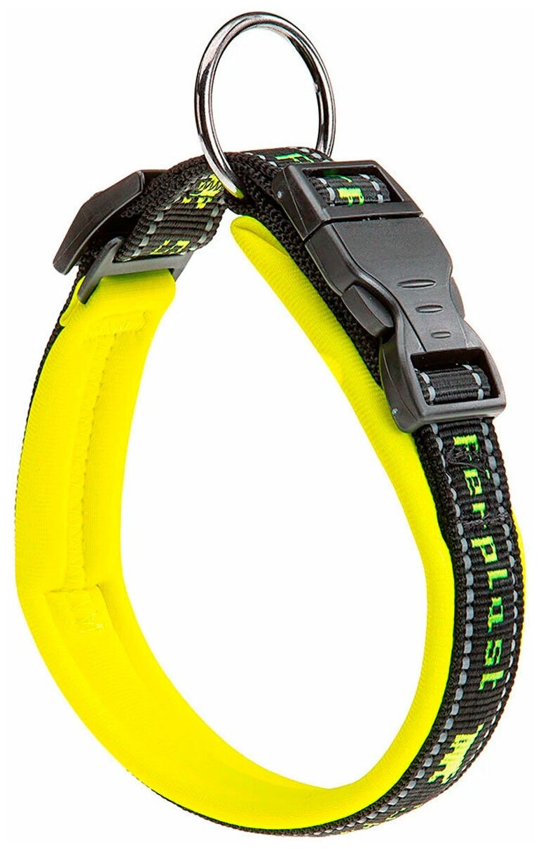 Ошейник для собак Ferplast Sport Dog C25/65 желтый (1 шт)