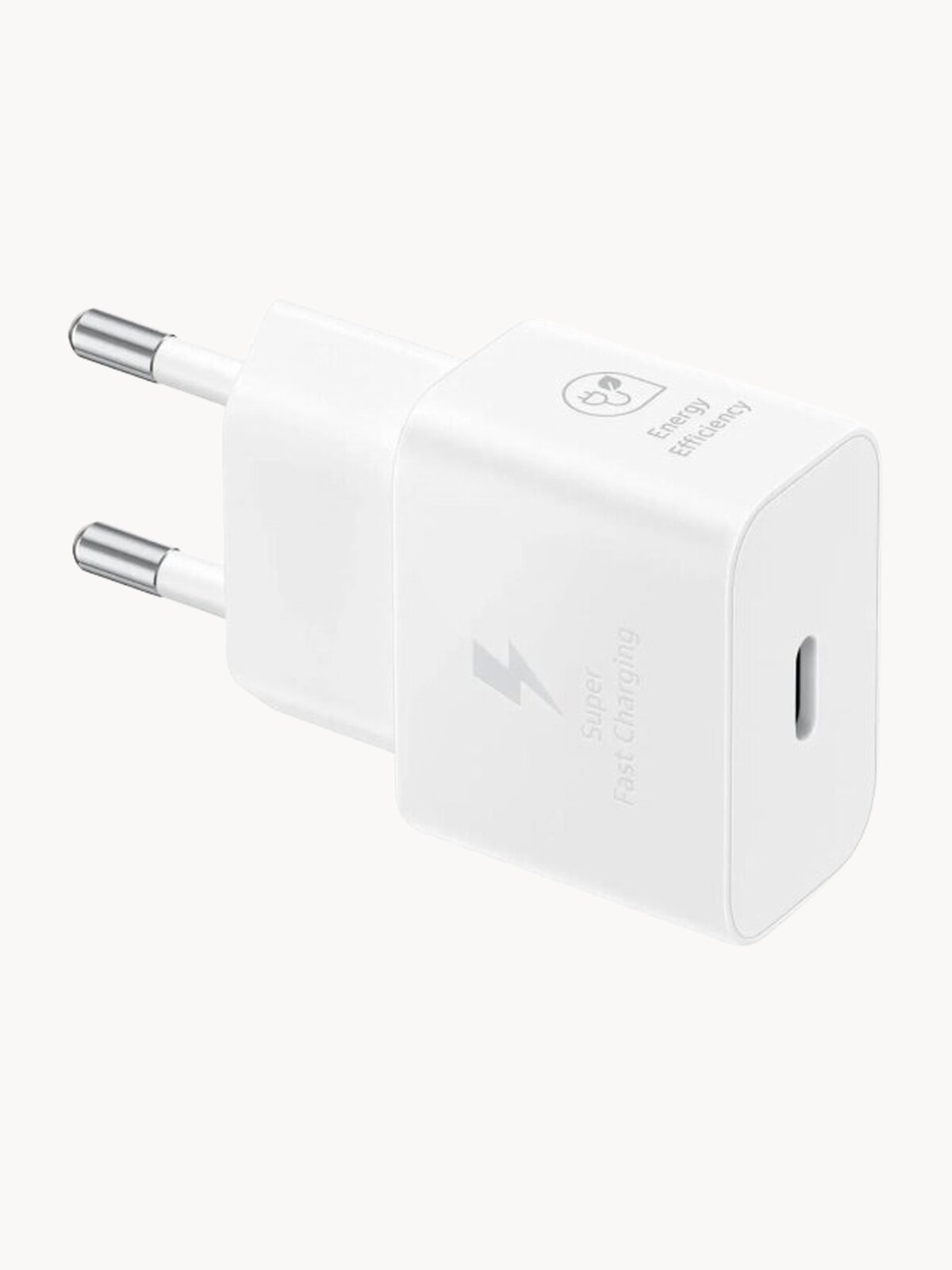 Сетевое зарядное устройство Samsung EP-TA2510, 25Вт, USB-C, без кабеля, белый