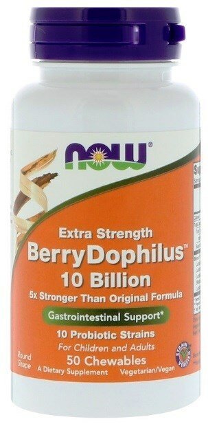 NOW BerryDophilus 10 Billion (50жев. таб)