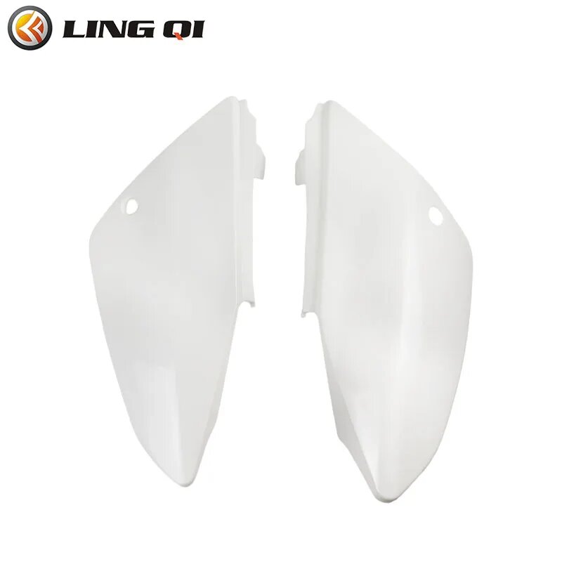 LESQUE CRF70 защита выхлопной трубы заднее боковое крыло обтекатель комплект подходит Белый, белый