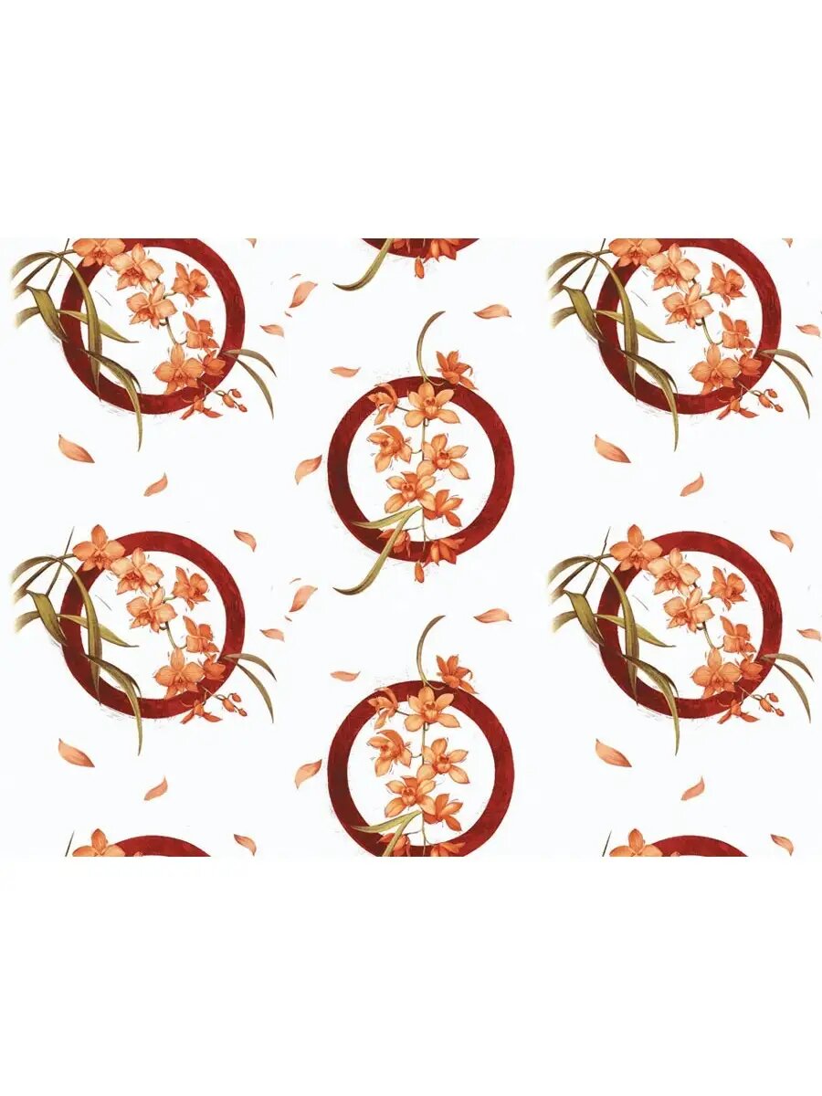 Эко-обои Cosca 146-1, вспененные, бумажные, 15,6x1,06 м, набор 5 рулонов