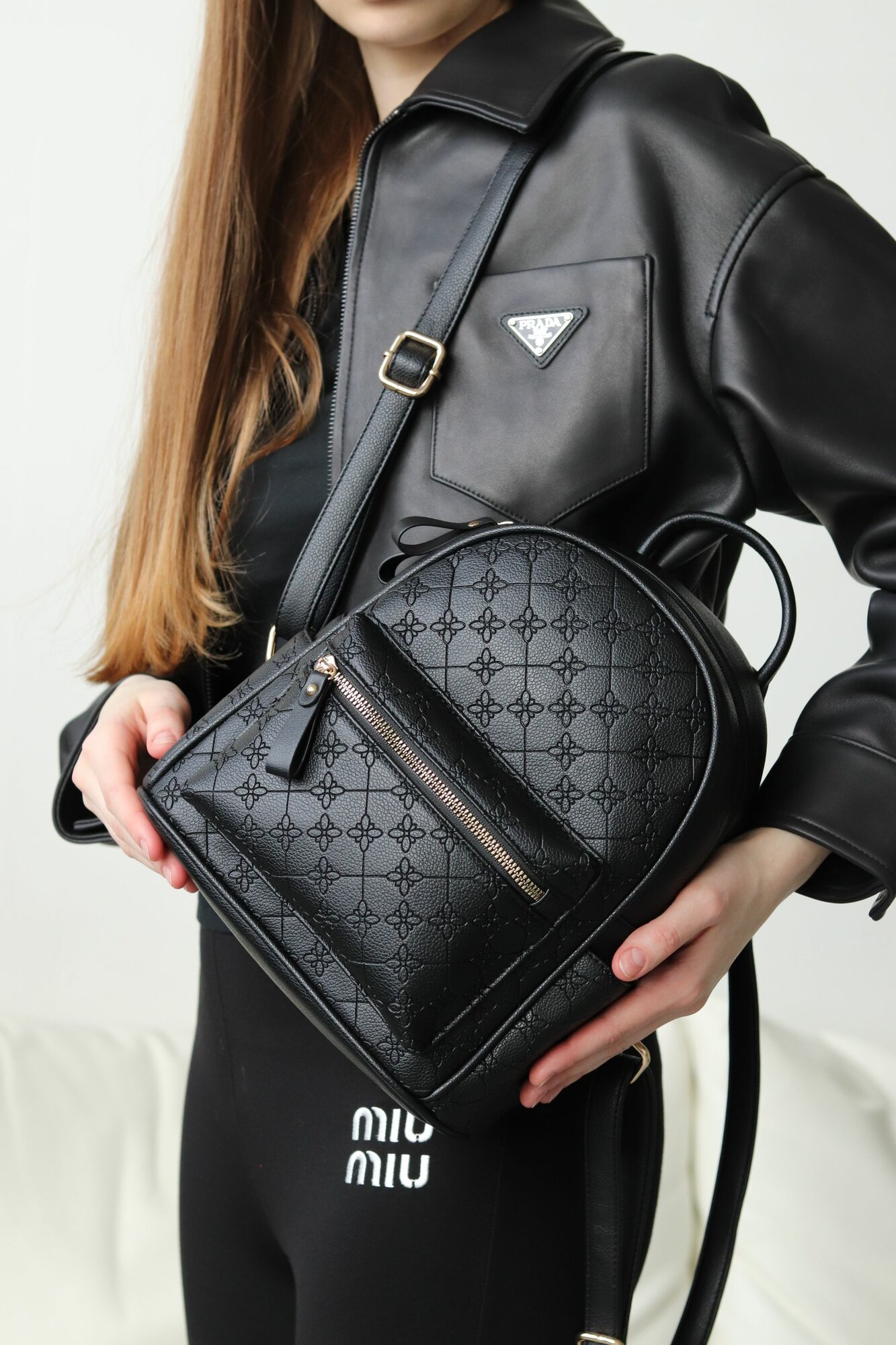 Рюкзак женский из экокожи