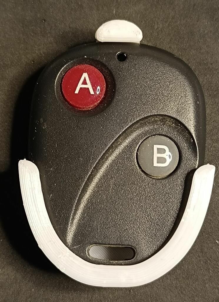 Крепление для пульта от гаража/шлагбаума